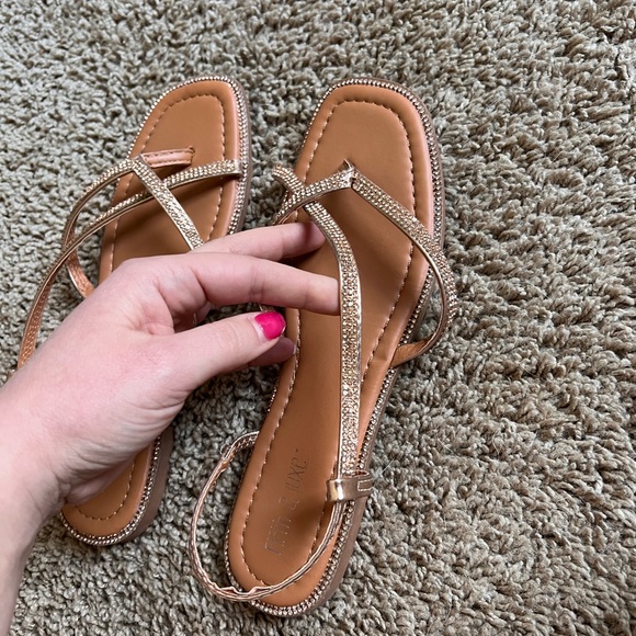 Shoes | 7 Sparkle Sandals | Poshmark